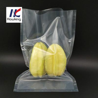 China High Transparency Eco Friendly Plastic Vacuum Pouch For Food Packing for sale