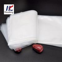 China Nylon PE Coex Plastic Food Packaging Vacuum Bag 3 Side Sealed Pouch Transparent for sale