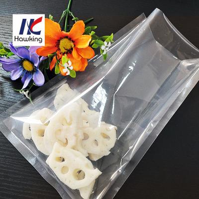 China Transparent Nylon / PE Vacuum Food Packing Bag Puncture Resistance for sale