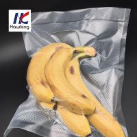 China Fresh Vegetables Refrigerated Vacuum Storage Bags Embossed Pack Bags Roll for sale
