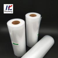 China Fresh Vegetables Refrigerated Vacuum Storage Bags Embossed Pack Bags Roll for sale