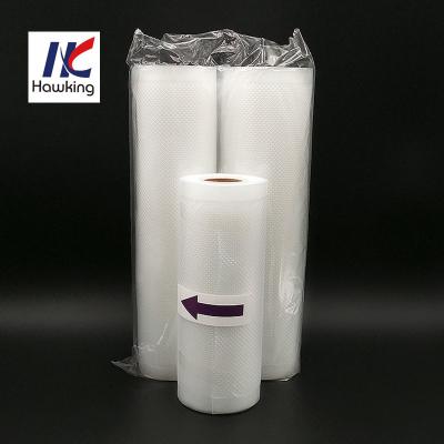 China Surface Embossed Vacuum Bag Roll For Nut Food Seal Storage for sale