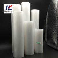 China Special Surface Embossed Vacuum Pouches Channel Bags Roll 80UM*170*5000MM for sale