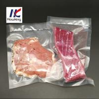 China Special Surface Embossed Vacuum Pouches Channel Bags Roll 80UM*170*5000MM for sale