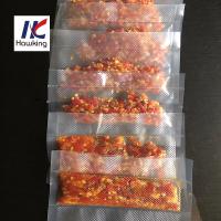 China Food Freezer Embossed Vacuum Bag For Refrigerator 7 X 10 Inch for sale