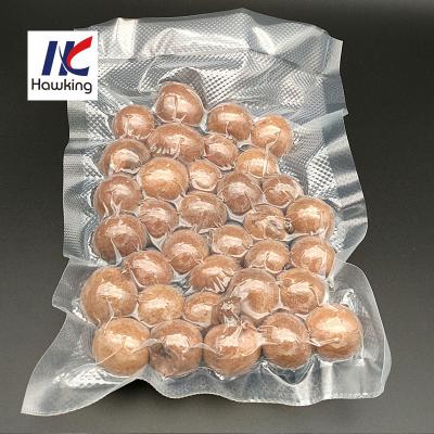 China 11'' X 15'' Embossed Plastic Vacuum Seal Food Storage Bags Household Use for sale