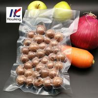 China Transparent Embossed Sealer Vacuum Bags With 7/9 Layer Coextruded Film for sale