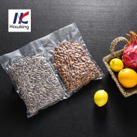 China 90UM Plastic Embossed Vacuum Bag Vacuum Rolls For Food Packaging 200*300MM for sale