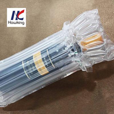 China Shatterproof Pa Pe Inflatable Bottle Packaging Air Cushion Film Roll for sale