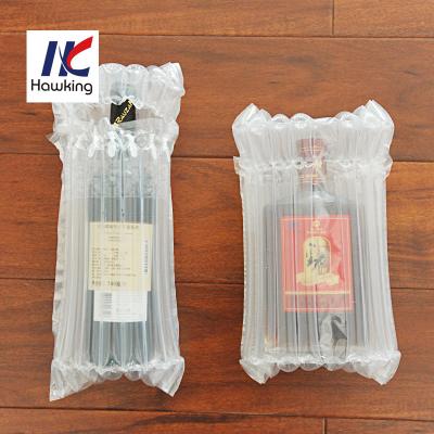 China Hawking Leak Proof Air Filled Inflatable Packaging Bags Wine Protector for sale