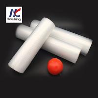 China Shape Diamond Transparent Nylon Food Packaging Vacuum Sealer Rolls Bag for sale