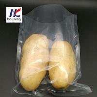 China Hawking Plain Food Vacuum Bag Pouch Vegetable Packing Bags 8x10inch for sale