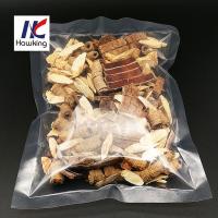 China Hawking Plain Food Vacuum Bag Pouch Vegetable Packing Bags 8x10inch for sale
