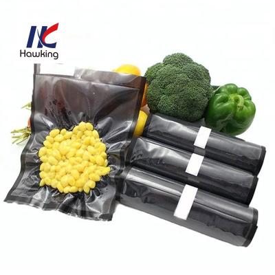 China Nylon PE Transparent Food Saver Vacuum Seal Bags Storage 90um Food Vacuum Bag for sale