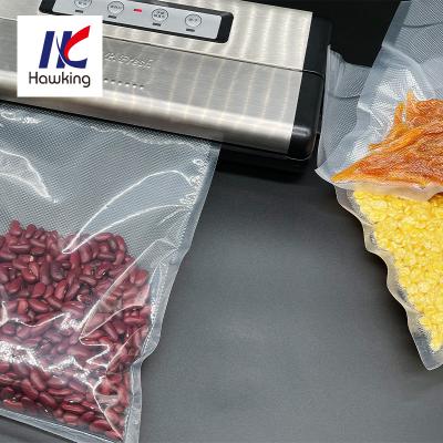 China Multilayer PA PE Evoh Plastic Co Extruded Film Smoked Sausage Package for sale