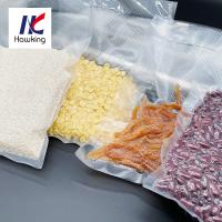 China Seal Storage For Nut Food Embossed Surface Vacuum Bag / Roll Bag for sale