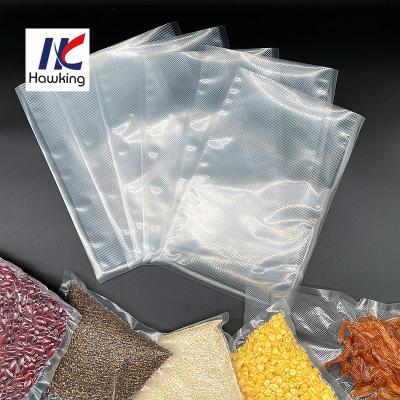China 60UM*120*200MM Vacuum Seal Food Storage Bags Plastic Packaging for sale