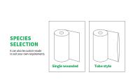China ISO Food Flow Packaging Pa Pe Film Gauge 80 Mic Transparent Roll for sale