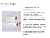 China Jelly Top Packaging Film With Easy Peel 3 Mil Transparent for sale