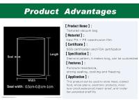 China Easy Peel Film For Frozen Food Packaging 3 Mil Transparent Bpa Free for sale