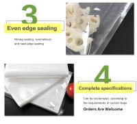 China Bpa Free Vacuum Boiling Fresh Storage Retort Pouch Bag 90 Mic for sale