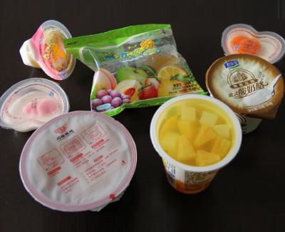 China Easy Peel Plain Tray Lidding Film Food Heat Seal plastomer For Tofu for sale