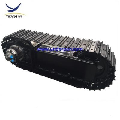 China Hydraulic crawler drilling rig steel tracks excavator undercarriage for construction machinery for sale
