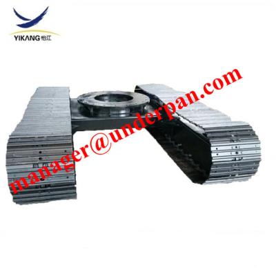 China Hydraulic crawler anchor core water wll drilling rig steel track undercarriage system for heavy equipment parts for sale