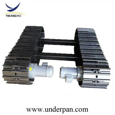 China China factory price 0.2-1 ton small steel track undercarriage for mini excavator drilling rig crane for sale