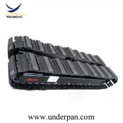 China China factory price 1-10 ton small rubberl track pad undercarriage for mini excavator drilling rig crane for sale