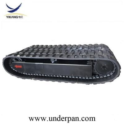 China Spanish custom 5 ton small rubberl track undercarriage for mini excavator drilling rig crane for sale
