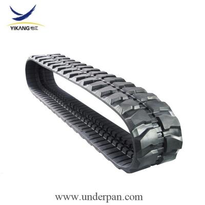 China 450x81x76W rubber track for excavator drilling rig crane undercarriage parts for sale