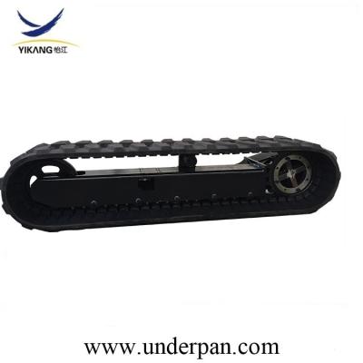 China 1-10 ton crawler rubber track undercarriage system for mini excavator drilling rig crane machinery for sale