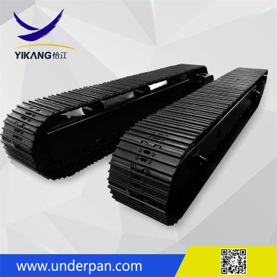China OEM costomized 8 - 10 tons steeltracked undercarriage systems for hydraulic crawler drilling rig for sale