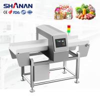 China Stainless Steel 304 Food Metal Detector 0.8mm Sensitivity Automatic Stop Belt Conveyor System for sale