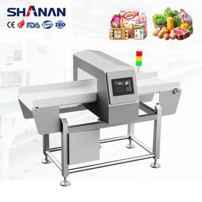 China Stainless Steel 304 Food Metal Detector 0.8mm Sensitivity Automatic Stop Belt Conveyor System for sale