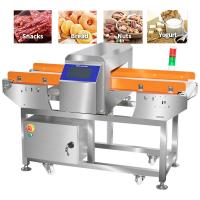China Touch Screen Conveyor Metal Detector for Meat Food Seafood Chocolate Nuts 50Hz for sale
