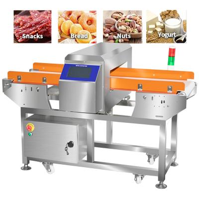 China Touch Screen Conveyor Metal Detector for Meat Food Seafood Chocolate Nuts 50Hz for sale
