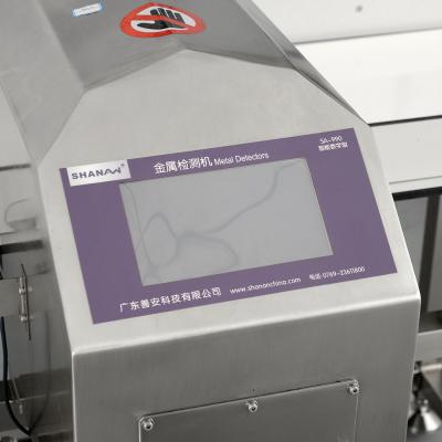 China Food Grade Metal Detector SA-990 High Accuracy Tunnel W40xH10cm 110-220V for sale