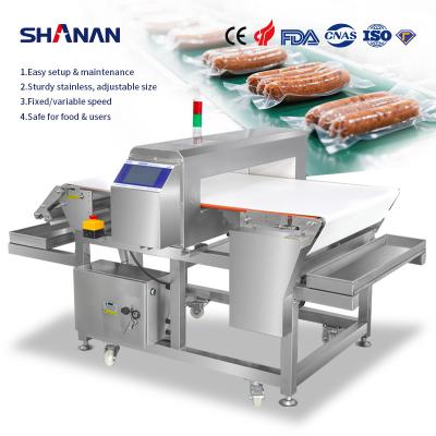 China Stainless Steel Food Grade Metal Detector Conveyor 0.5mm FE Sensitivity CE Certified for sale