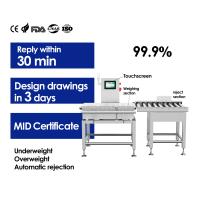 China SHANAN SACW210 Automatic Checkweigher 180pcs/min 10-1000g IP65 Industrial Weight Sorting for sale