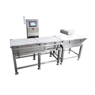 China Stainless Steel Checkweigher 50kg Capacity ±5g Accuracy Food Weighing Machine for sale