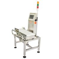 China High Speed Checkweigher Machine 0.1g Accuracy Light Sound Alarm for Food Package for sale