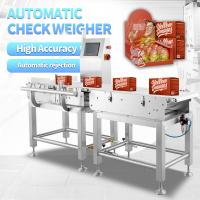 China Waterproof Inline Conveyor Belt High Speed Checkweigher SUS304 weight sorting machine for sale