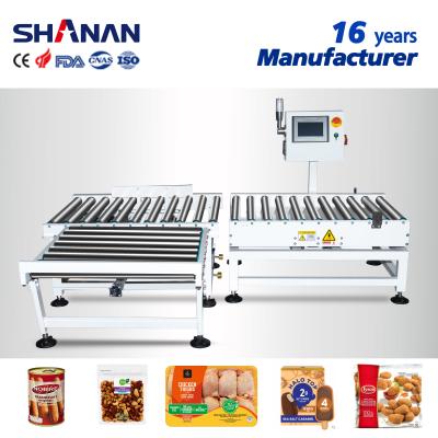 China Large Scale Automatic Docking Production Line Weighing Machine 180 pcs/min 0.15KW for sale