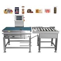 China Automatic Weighing Dynamic Checkweigher Food Packaging Check Weigher for sale