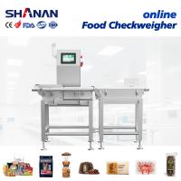 China Auto Weighing Packing Machine 500kg-800kg With Reject Function Conveyor Checkweigher for sale