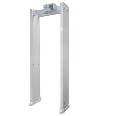 China 4 Zone Walk Through Metal Detector 100 Level Sensitivity 400 Level Adjustable Security Gate for sale