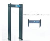 China LED Display Multi Zone Metal Detector Walk Through With Four Key Panels Operation for sale