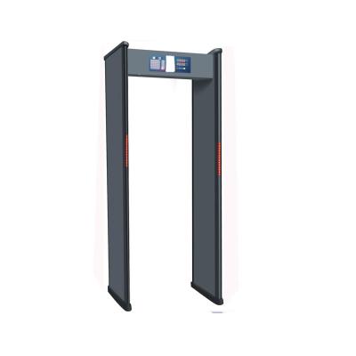 China 18 Zone Outdoor Walk Through Metal Detector 2220mm Frame Weather Proof IP65 for sale